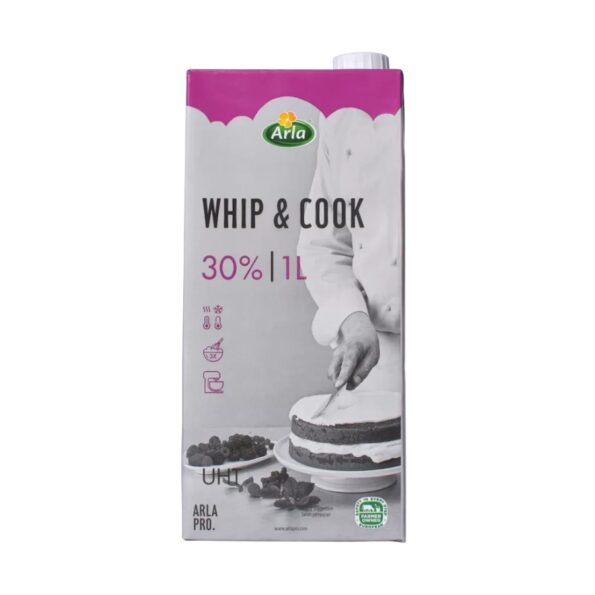 Whip & Cook Arla Pro (1lít) - Siêu Thị Ngành Bánh - dungculambanh.com.vn